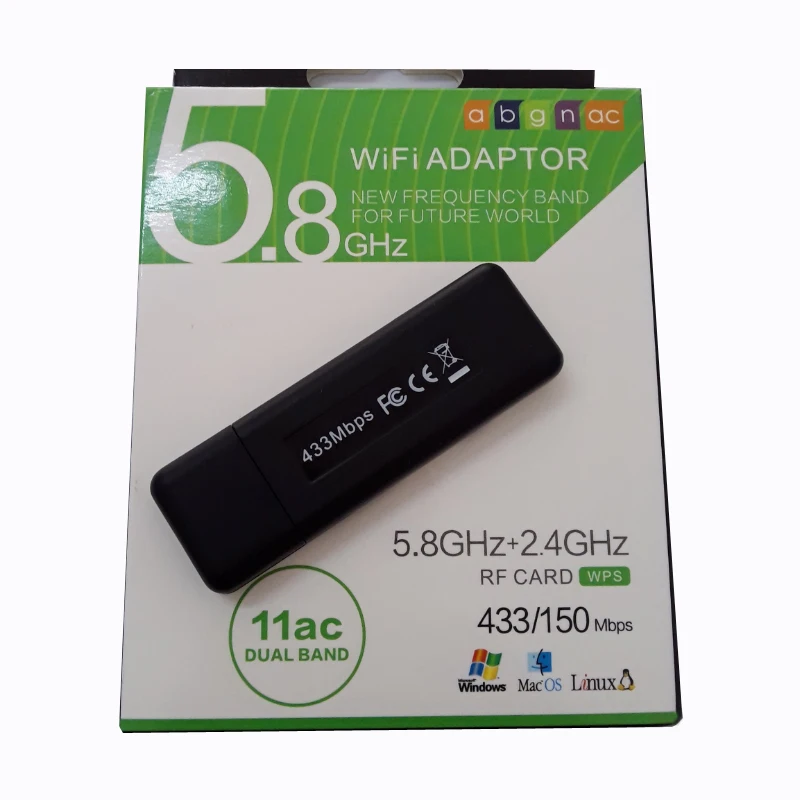 Mini USB MT7610 600mbps Wireless Network Card for Set Top Boxes