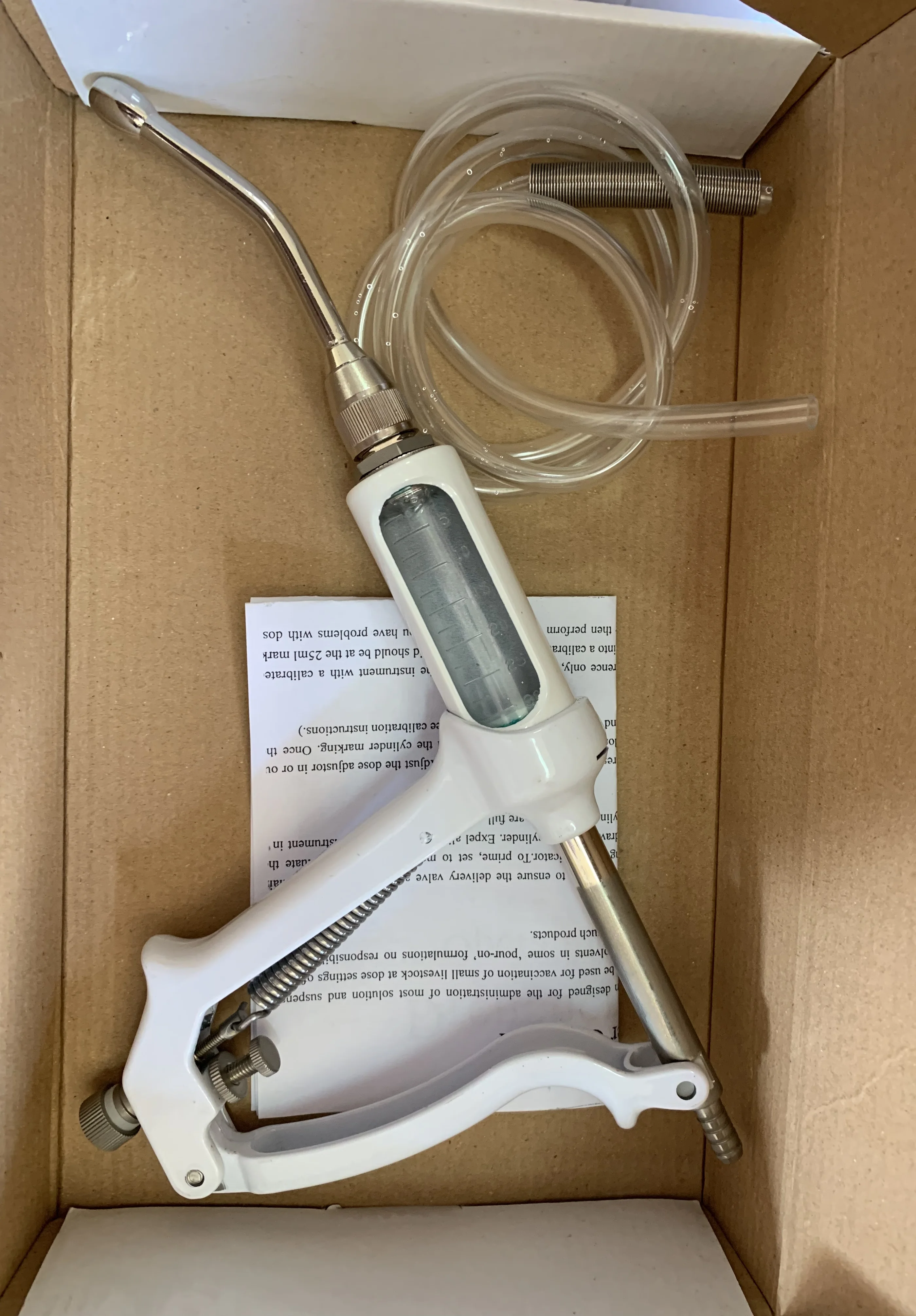 Drench Gun Drencher With Siphon (30ml Capacity In Barrel Chamber) - Buy ...