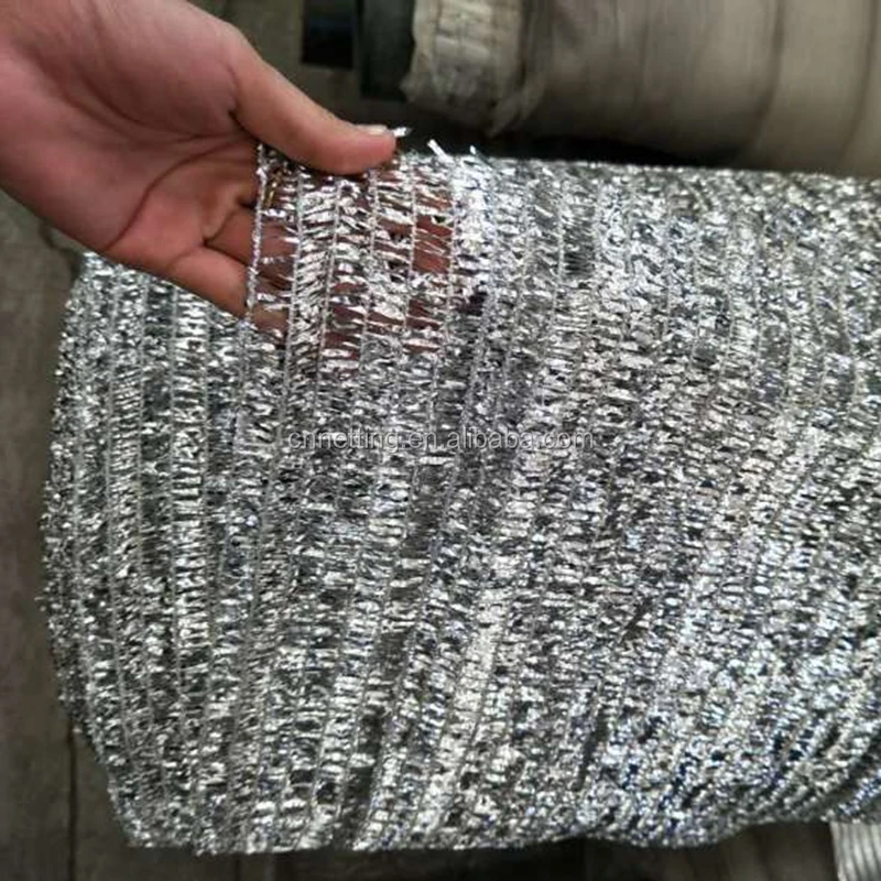 Aluminum Shade And Reflective Silver Sun Shade Net - Buy Aluminet Shade ...