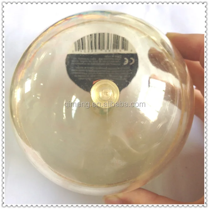 Christmas Decoration Led Clear Bounce Balls Transparent Hollow Bouncy ...