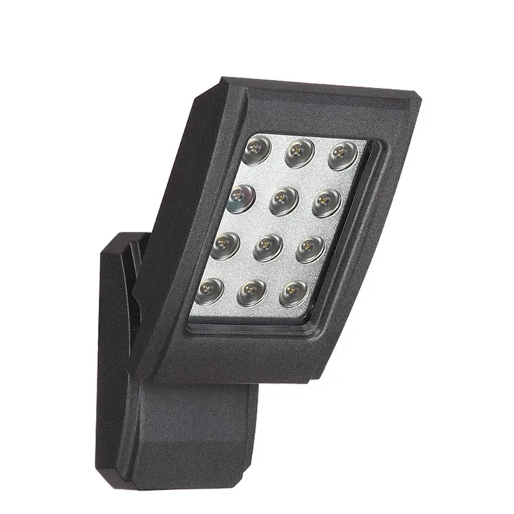 10w Up Down Outdoor Brass Led Wall Light Adjustable For Garden Corridor ...