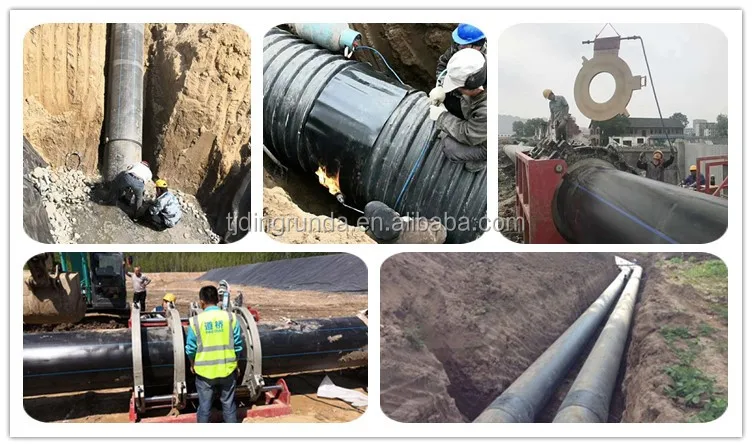 High Quality 450mm HDPE 18 Inch Drinking Polyethylene Pipe