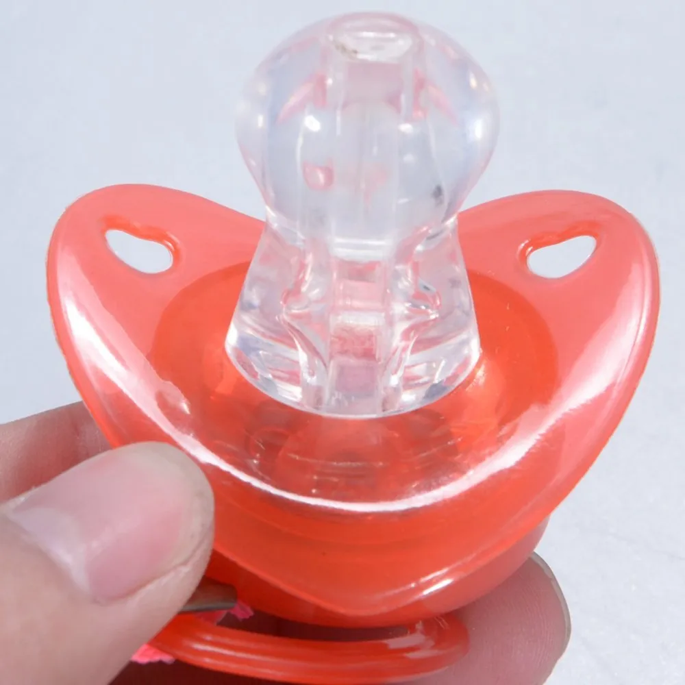 Flash Led Whistle Nipple-type Flash Whistle Led Pacifier Necklace ...