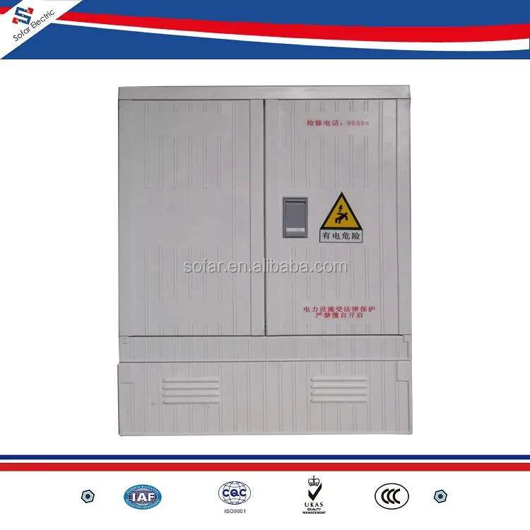 Ip54 Waterproof Outdoor Frp Grp Smc Electrical Meter Cabinet - Buy Electric Cabinet,Electric ...