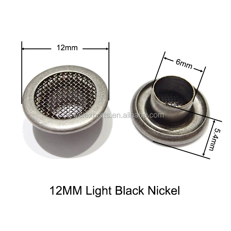 10mm Metal Antique Brass Mesh Eyelets for Garment 32025J