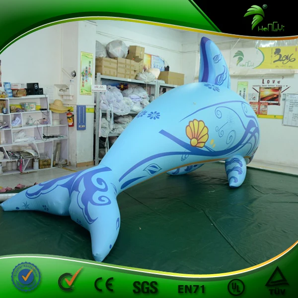 Giant Dolphin Inflatable - Fun Amusement Park Addition