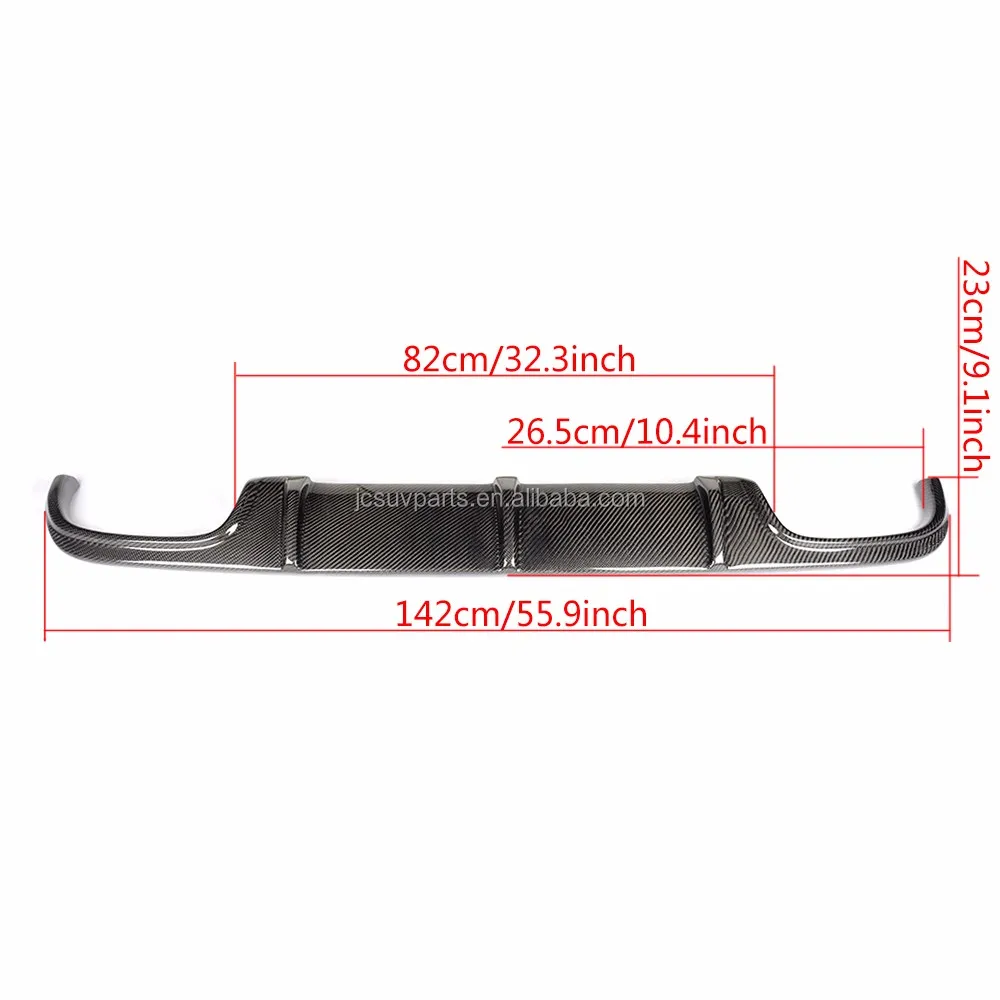 Carbon Fiber Car Rear Diffuser For Mercede S W211 - Buy Rear Diffuser ...