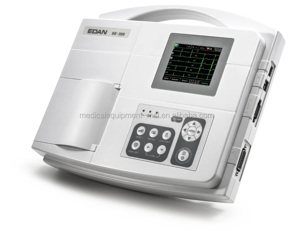 Edan Se-100/300 Edan Ecg Machine Single/three Channel Portable Ecg ...