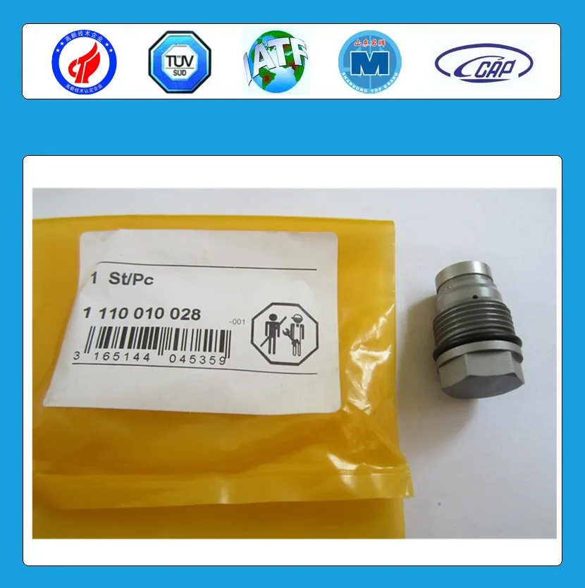 Pressure Relief Valve 1110010028 Common Rail Pressure Limiting Valve ...