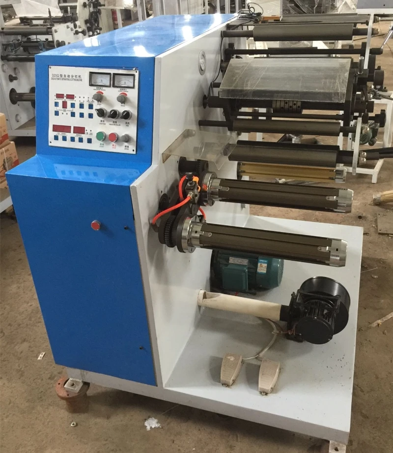 Allraise 320mm 12 Inch Automatic Label Slitting Label Slitter Rewinder ...