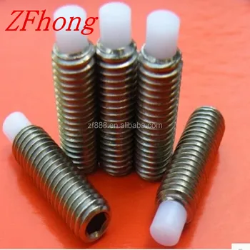 M3 M4 M5 M6 M8 Hex Socket Nylon Tip Set Screw - Buy Nylon Tip Set Screw ...