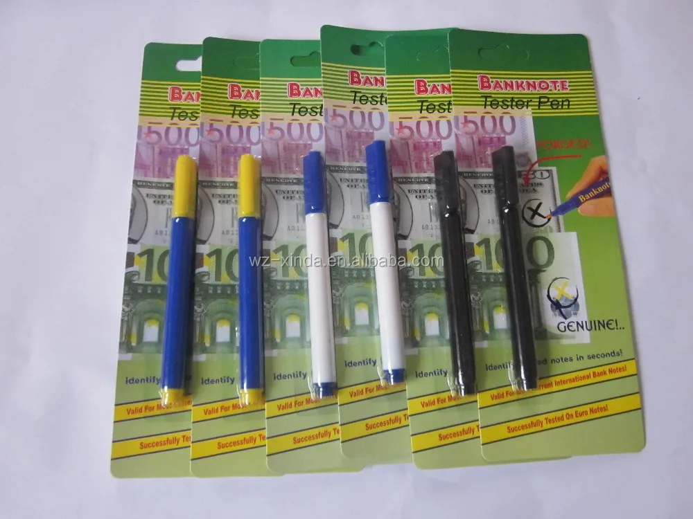 Money Detector Pen Banknote Tester Pen - Buy Money Detecto Pen,Banknote ...