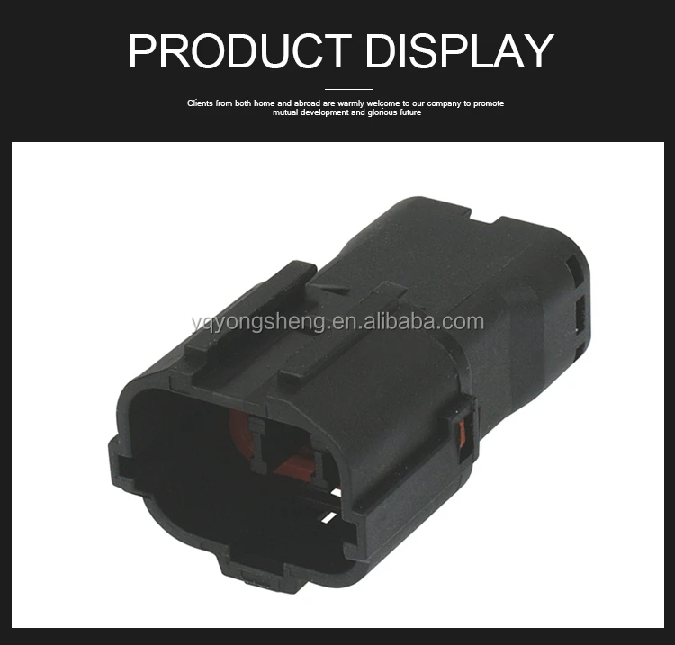 7222-7464-40 6 Way Ket Male Waterproof Gray Plastic Shell Auto Wire ...