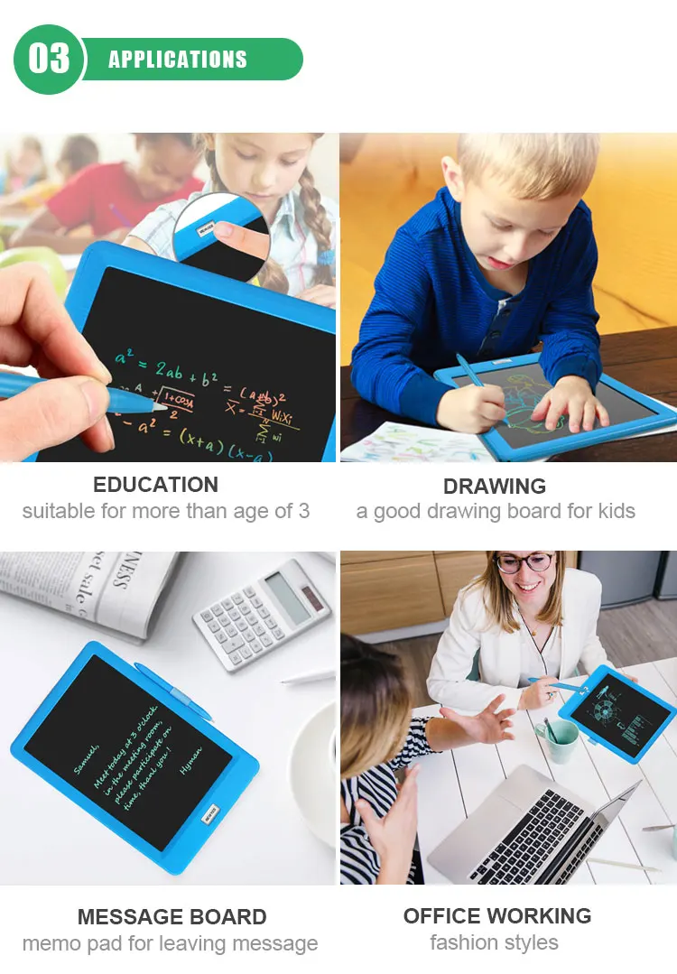 School Supplies Classroom Erasable Paperless Drawing Tablet 15 Inch ...