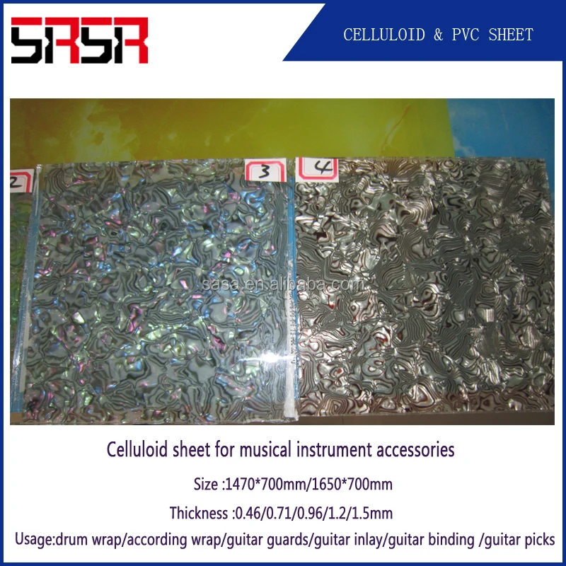 Factory Sale Musical Instruments Celluloid Sheet,Celluloid Film - Buy ...