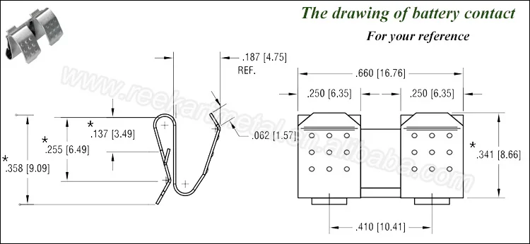 202 Customized High Precision Spring Steel 2 Cell Leaf Spring Aaa ...