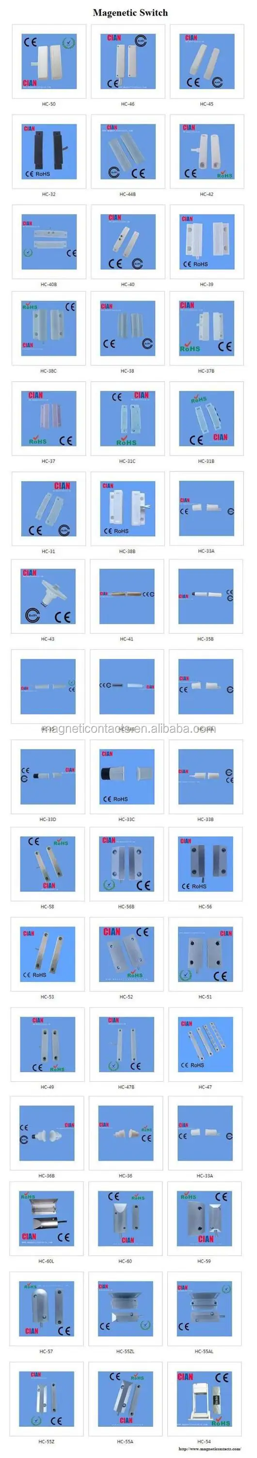 Sentrol Door Contact Driveway Alarm Magnetic Door Contacts Wireless ...