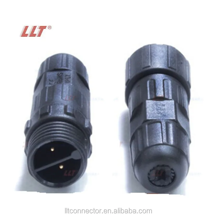 Factory Price 2 Pin Thread Bulkhead Sealed Electrical Waterproof ...