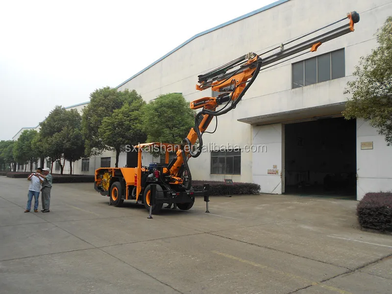Perforadora de túnel Jumbo atlas copco Boomer 281, boómero 282, equipo ...