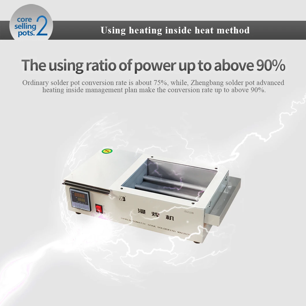 Solder Pot Soldering Desoldering Bath for ESD Soldering Rework Station ...