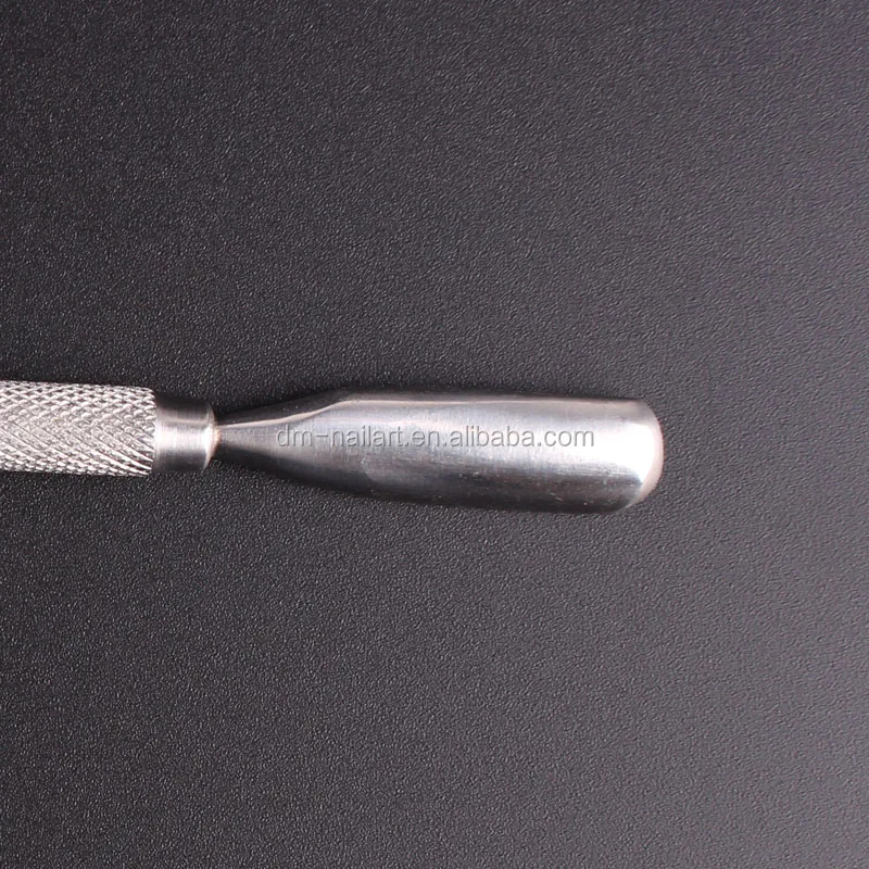 Stainless Steel Cuticle Remover Nail Pusher Double Sided Metal Nail ...