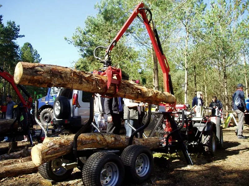 Timber Log Pickup Crane - Efficient Lifting Solutions