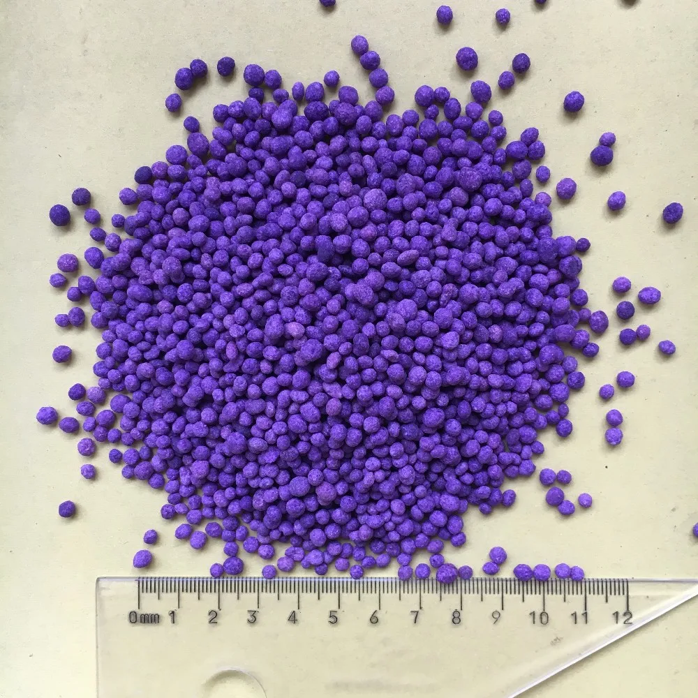 Slow Release Npk Purple Fertilizer Compound Fertilizer For Wheat - Buy ...