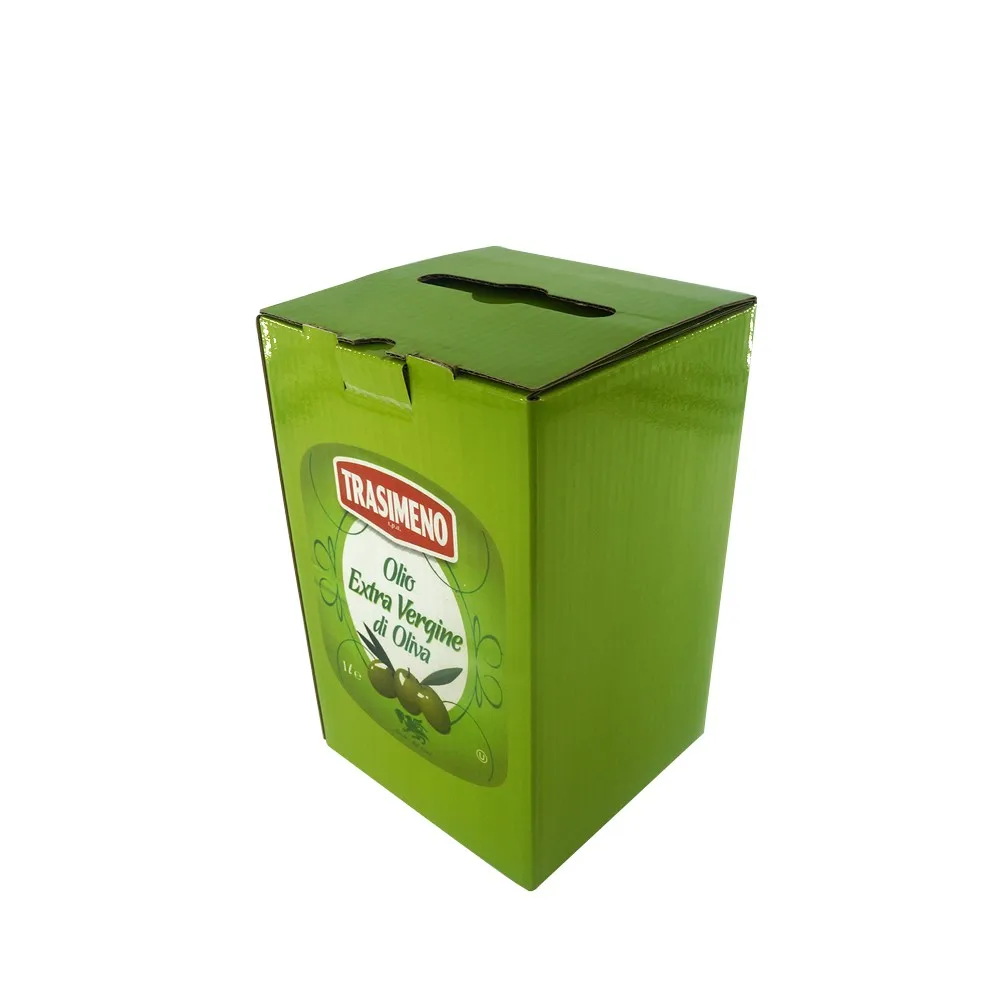 Custom Corrugated Carton Olive Oil Bottle Packaging Box