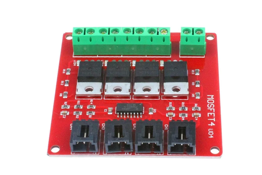 Isolation Power Module Electronic Block 4 Channel Irf540 Irf540 Mosfet ...