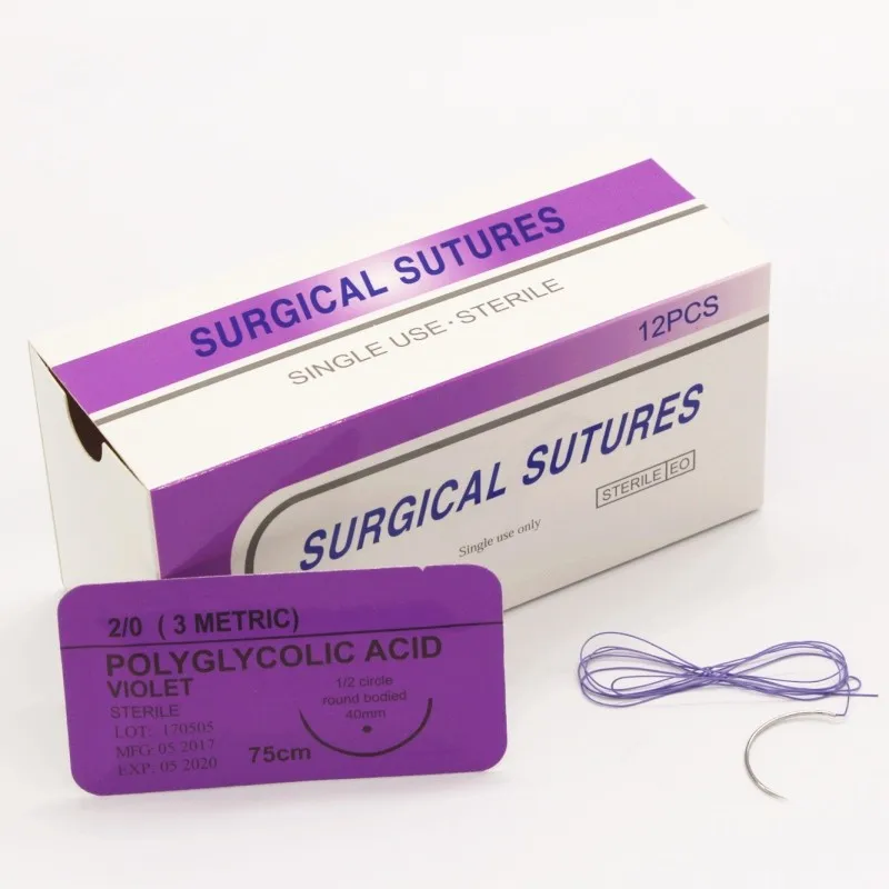 Fda Approved Disposable Absorbable Polydioxanone Surgical Suture - Buy ...