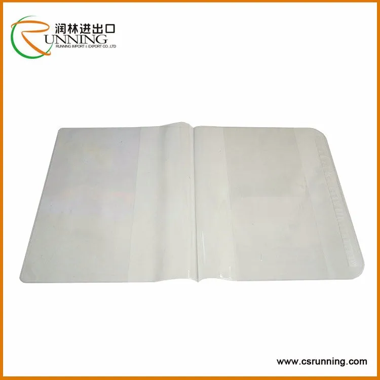 Free Sample Protection Pvc Clear Book Cover Custom Printing Plastic For ...