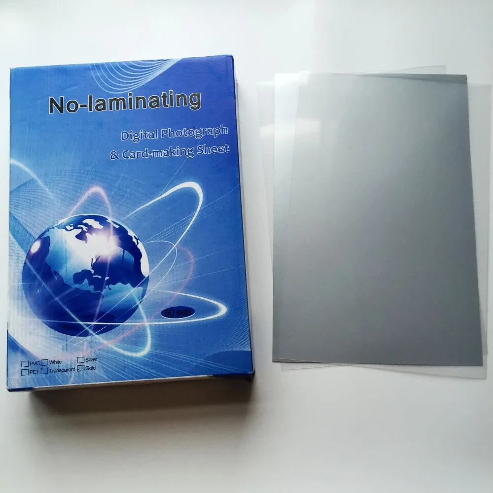 High Quality A4 Size Inkjet Non-lamianted Pvc Id Card Printing Material ...