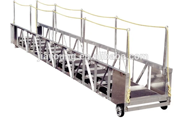 Jiayoug Ship Aluminum Wharf Ladder - Durable & Customizable