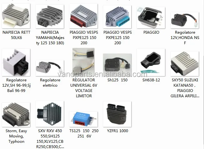 Motorcycle 6V 12V Voltage Regulator Rectifier - Reliable Performance