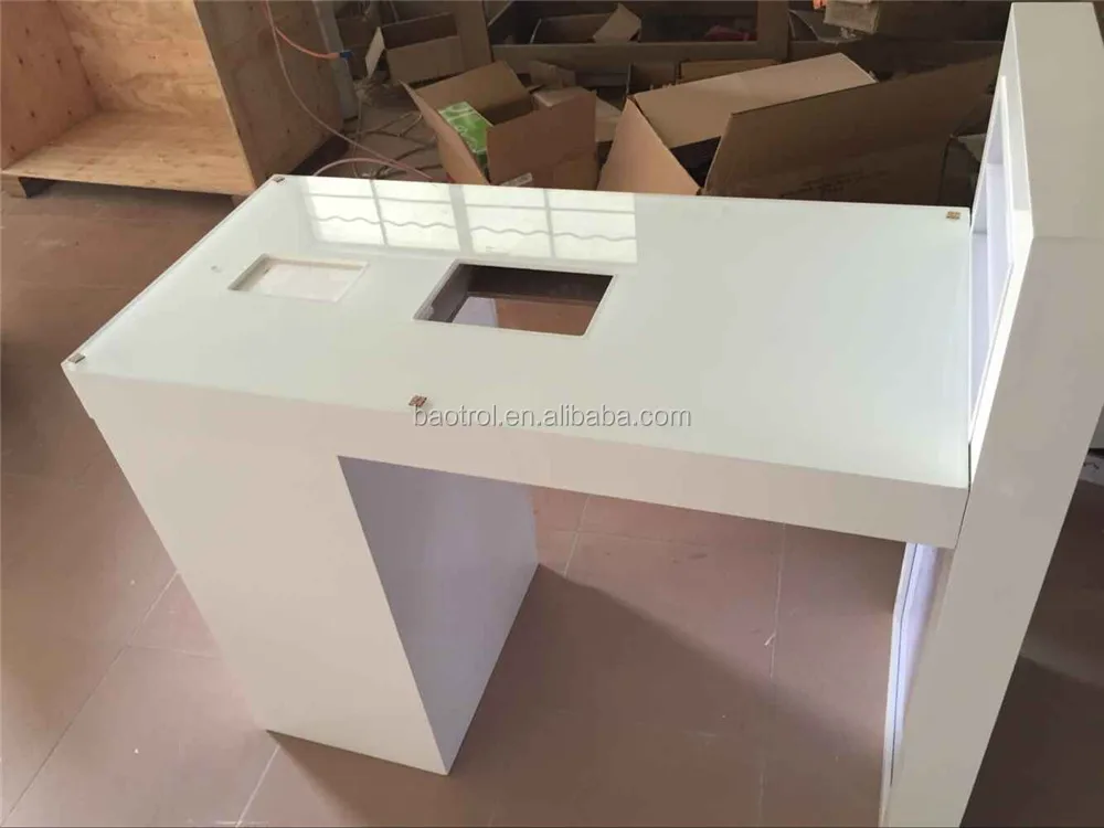 Nieuwe Collectie Goedkope Hout Materiaal Nail Meubels Nagel Tafel ...