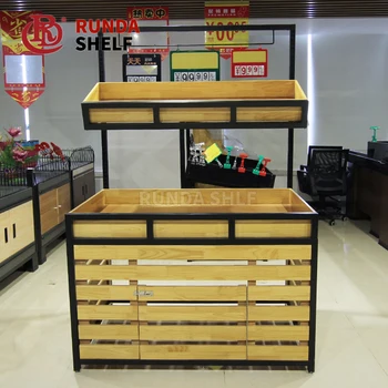 Wooden Fruit Vegetable Stand Display Stands Design - Buy Fruit And ...