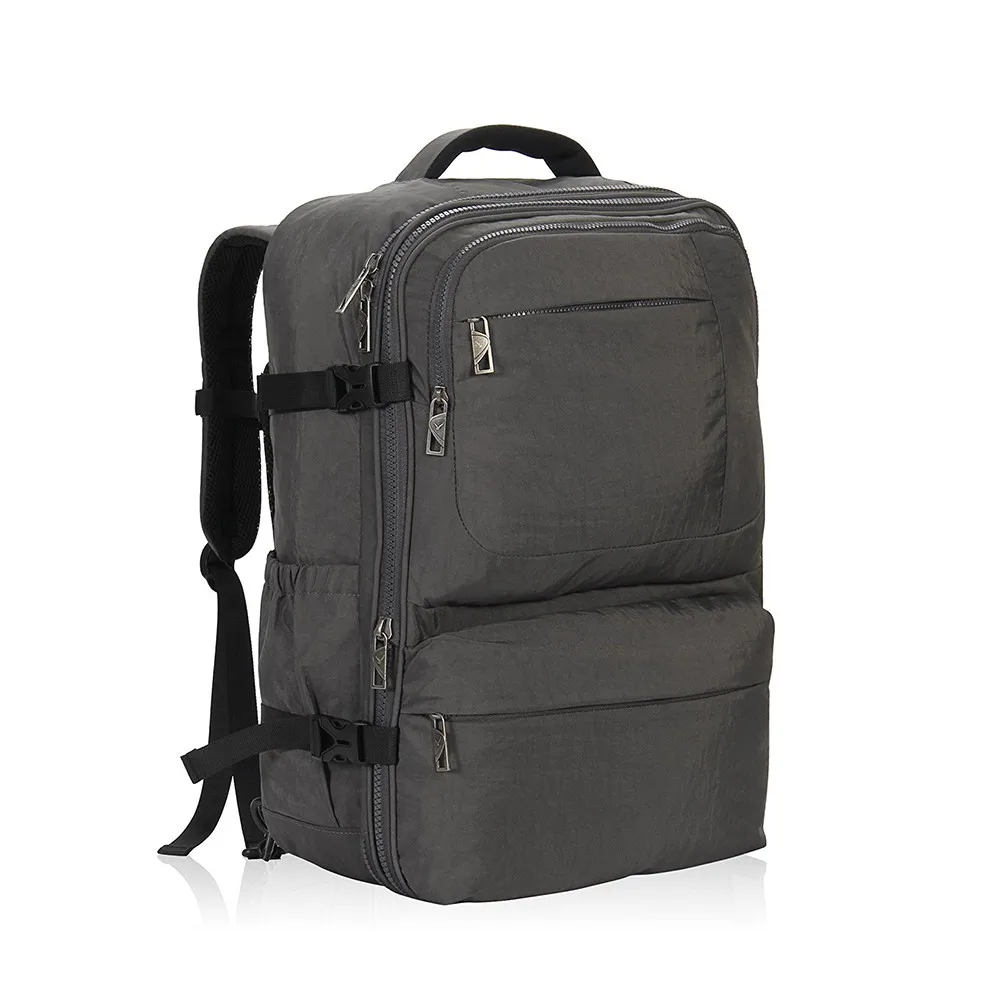 44l Carry On Backpack Travel Pack Cabin Bag Waterproof Travelling ...