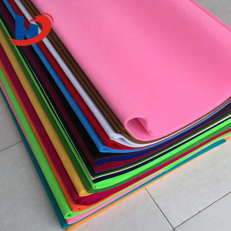 Hengjiu Customized 3mm Thick Soft Colorful Needle Punched 100% ...