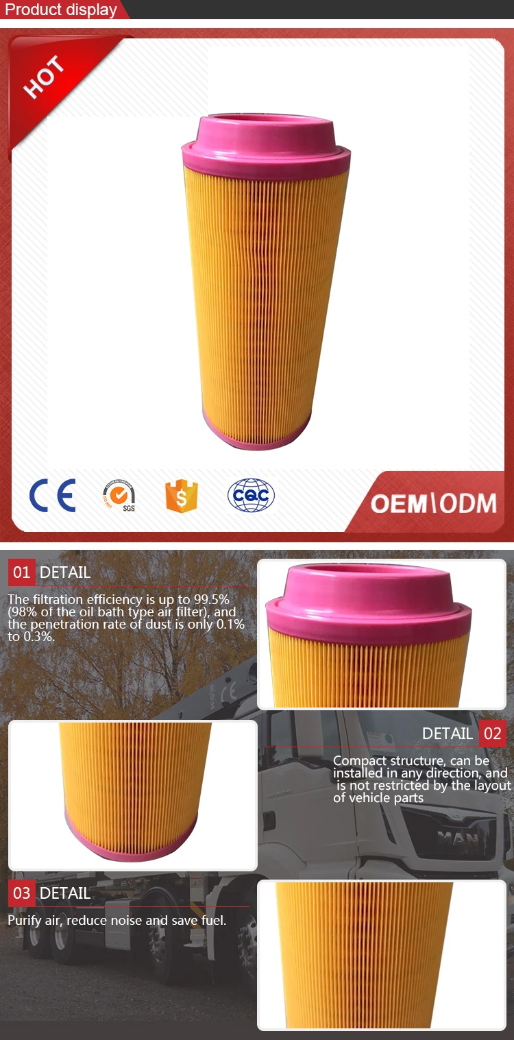 High Quality Engine Dump Air Filtre C15300 Af25565 P778989 P780030 ...