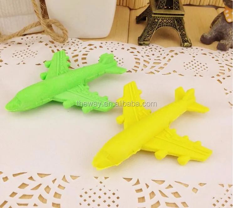 3d Airplane Eraser Vehicle Eraser - Buy Cute 3d Eraser,3d Puzzle ...