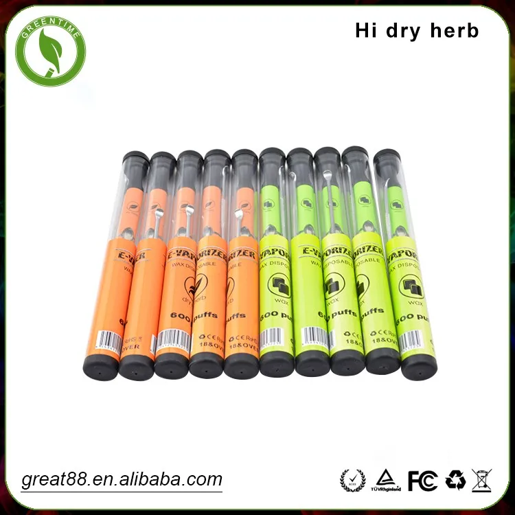Alibaba Express 500puffs Meth Dry Herb Vaporizer Pen Disposable E ...