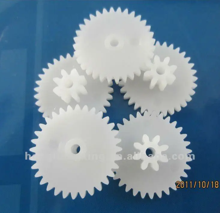 OEM Small Double-Spur Plastic Gear in Pom Material