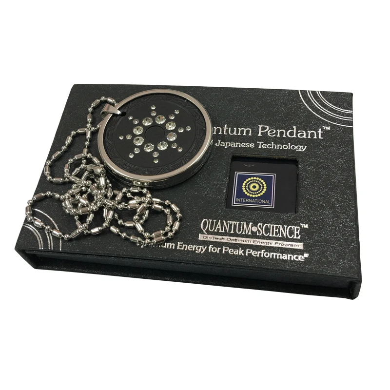 Charming Quantum Pendants Necklace With Negative Ions Scalar Energy ...