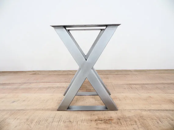 Modern Stainless Steel Dining Table Feet For Wood Furniture Design ...