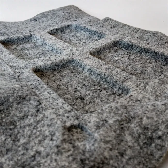 Customized Hard Protective Thermoforming Molded Felt Case Bag ...