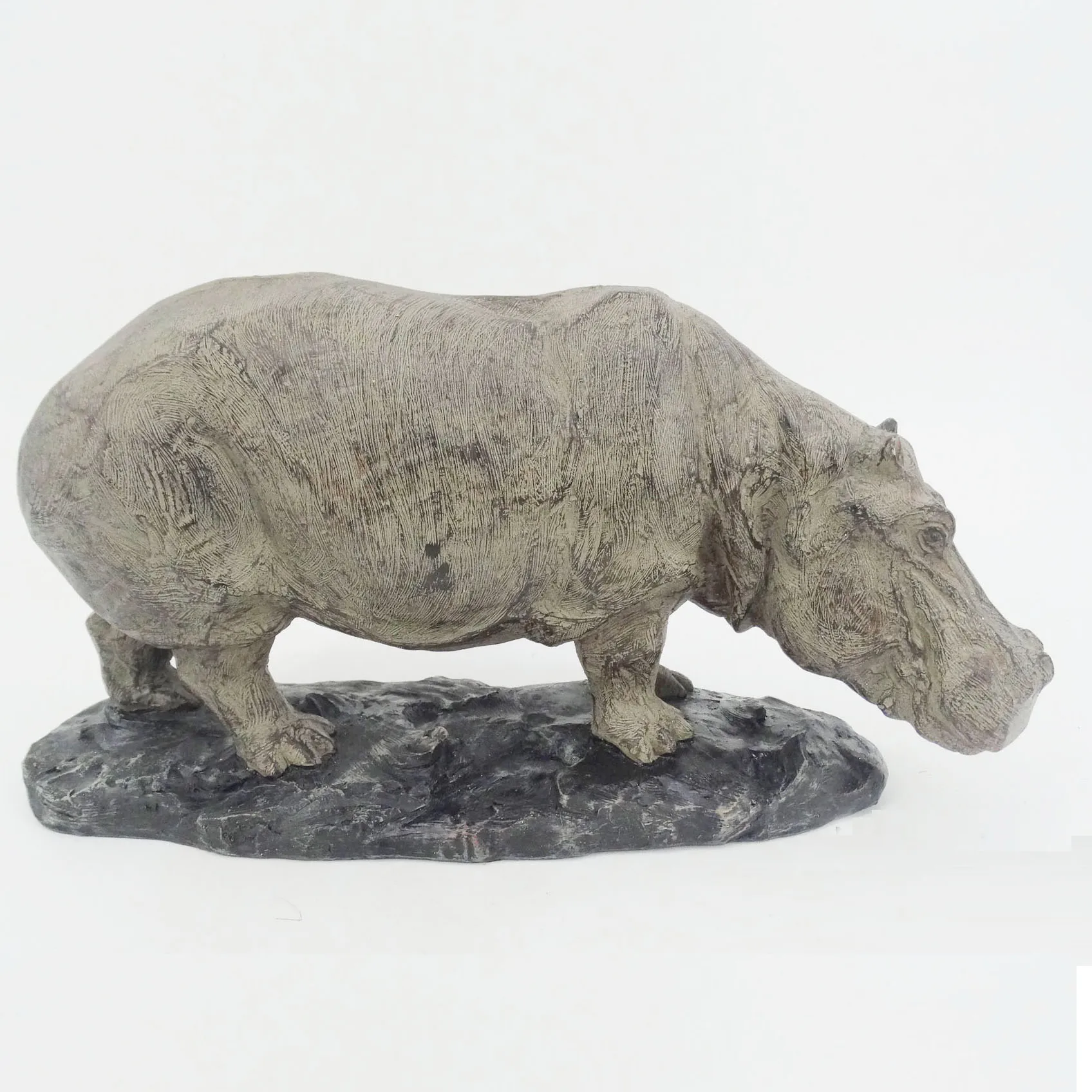Resin Animal Craft Wholesale Resin Animal Figurine Hippo - Buy Resin ...