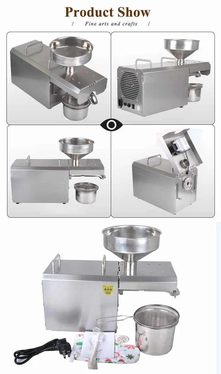 Home Olive Oil Press Machine And Soybean Oil Making Machine Oil ...