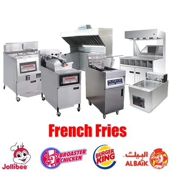 Global Popular Fast Food Chains Restaurant Kitchen Equipment Counter ...