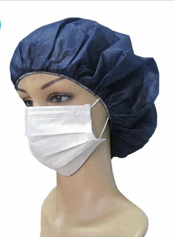Non Woven Theater Caps For Doctor,Disposable Operating Room Caps - Buy ...