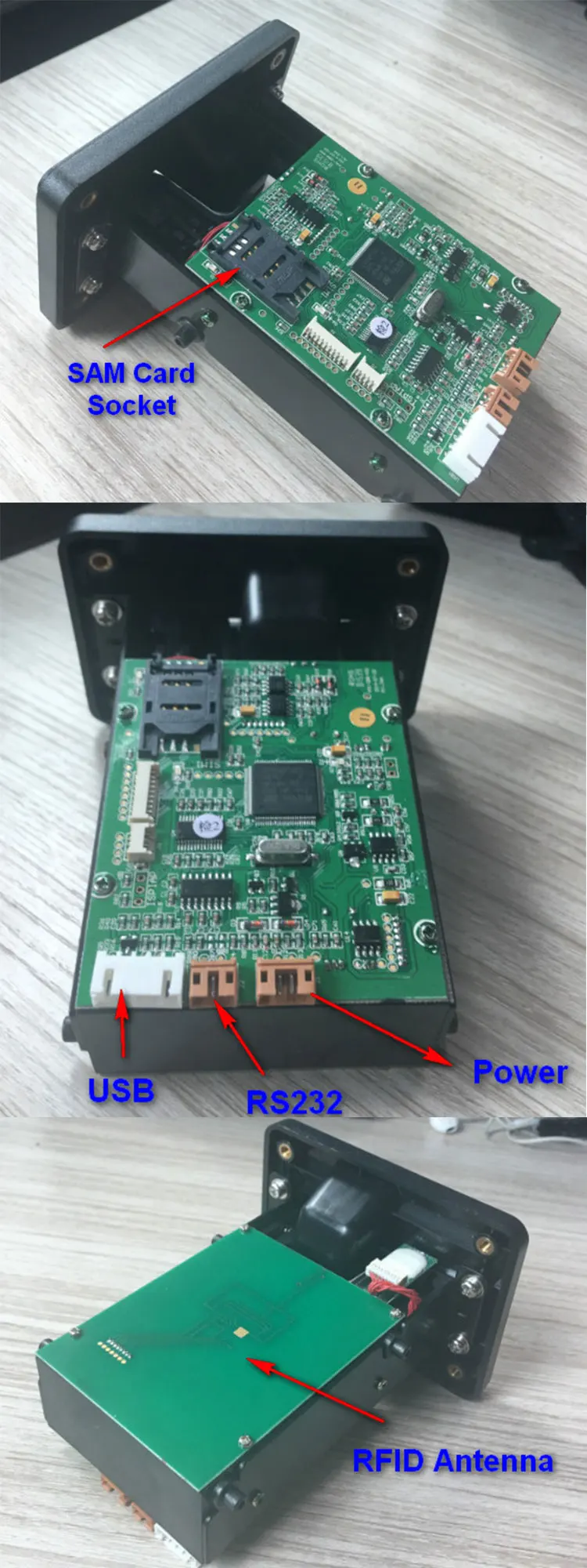 Kiosk Manual Insert Ic Magnetic Rfid Card Reader Reader/writer For Slot ...